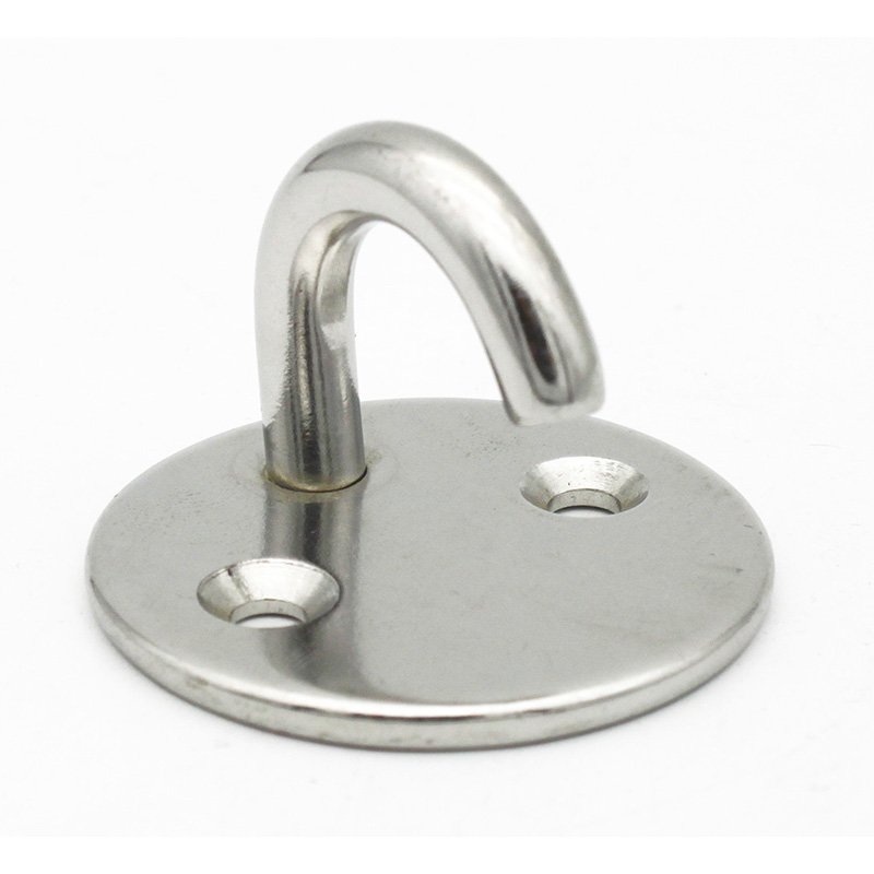 ROUND EYE PLATE WITH HOOK - HITONG Rigging hardware