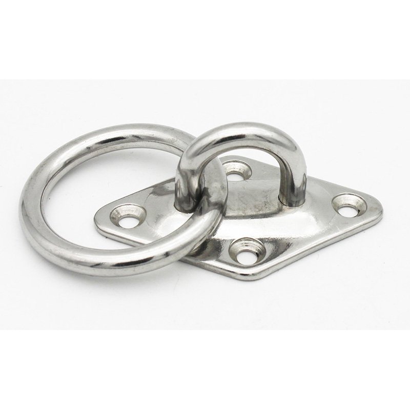 DIAMOND EYE PLATE WITH RING - HITONG Rigging hardware