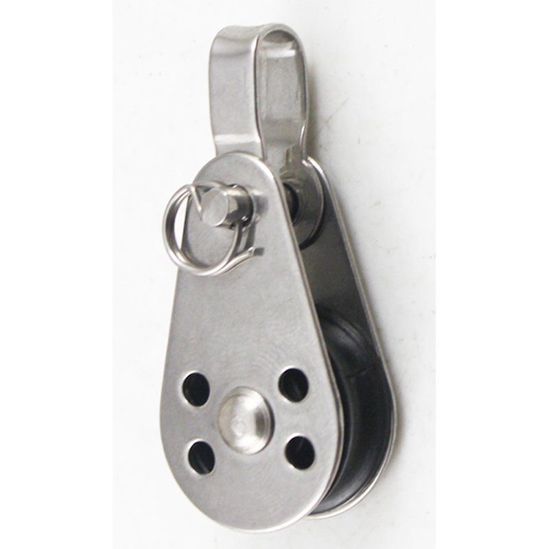 PULLEY BLOCK WITH NYLON SHEAVE WITH TOGGLE - HITONG Rigging hardware